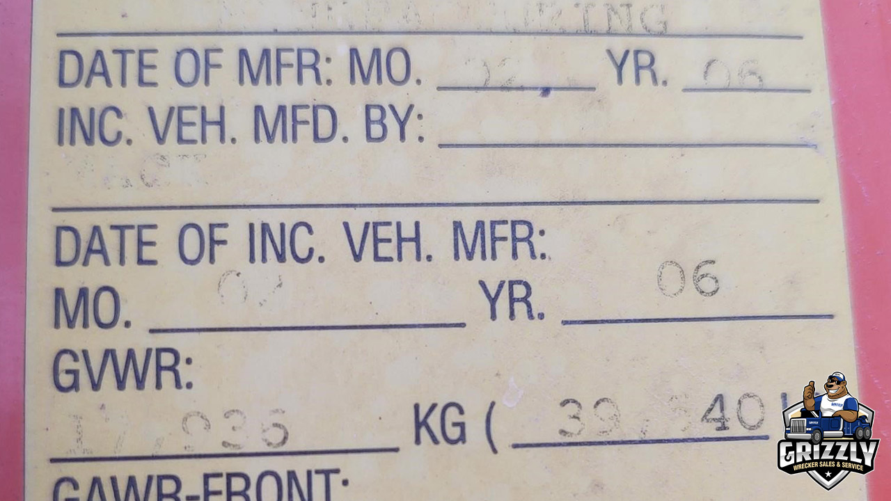 For Sale - Grizzly Wrecker | Affordable Pennsylvania Tow Truck Sales